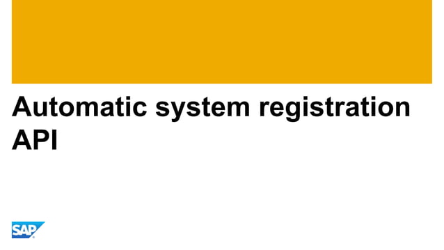 What's New in SAP HANA SPS 11 DB Control Center (Operations) | PPT