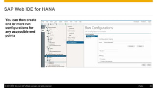 SAP HANA Native Application Development | PPT