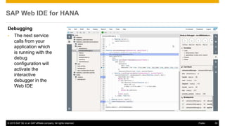 SAP HANA Native Application Development | PPTX