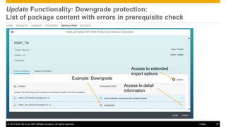 What's New in SAP HANA SPS 11 Application Lifecycle Management | PPTX ...