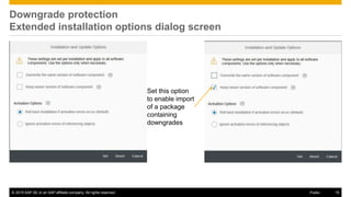 What's New in SAP HANA SPS 11 Application Lifecycle Management | PPTX