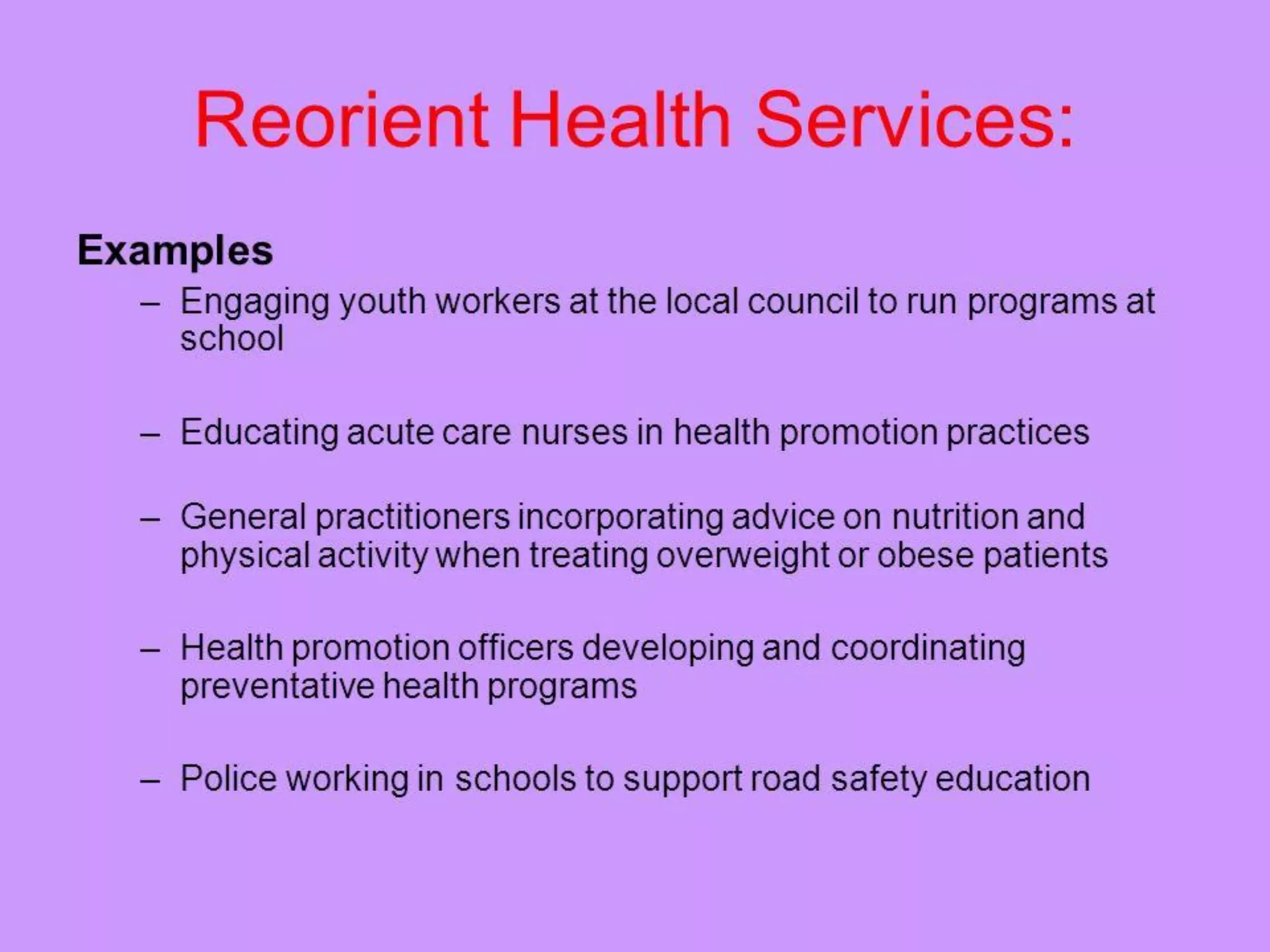 Sps160 chapter 4 health promotion programs | PPT