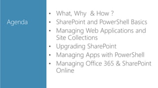 Power Shell and Sharepoint 2013 | PPT