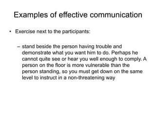 Sps451 t14 instructing a group exercise class | PDF