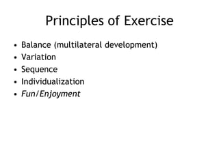 Sps451 t3 exercise principles | PDF | Fitness and Exercise | Healthy Living