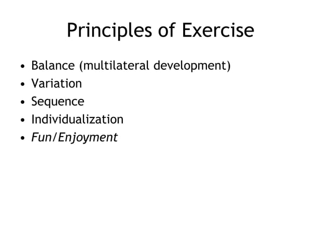 Sps451 t3 exercise principles | PDF | Fitness and Exercise | Healthy Living