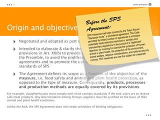 An overview of the SPS Agreement | KEY | Medical Health