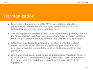 An overview of the SPS Agreement | KEY