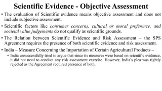 SPS Agreement.Sanitary measures WTO Agreement .pdf