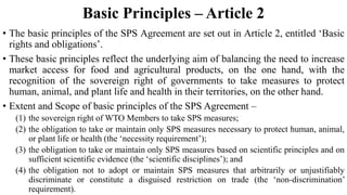SPS Agreement.Sanitary measures WTO Agreement .pdf