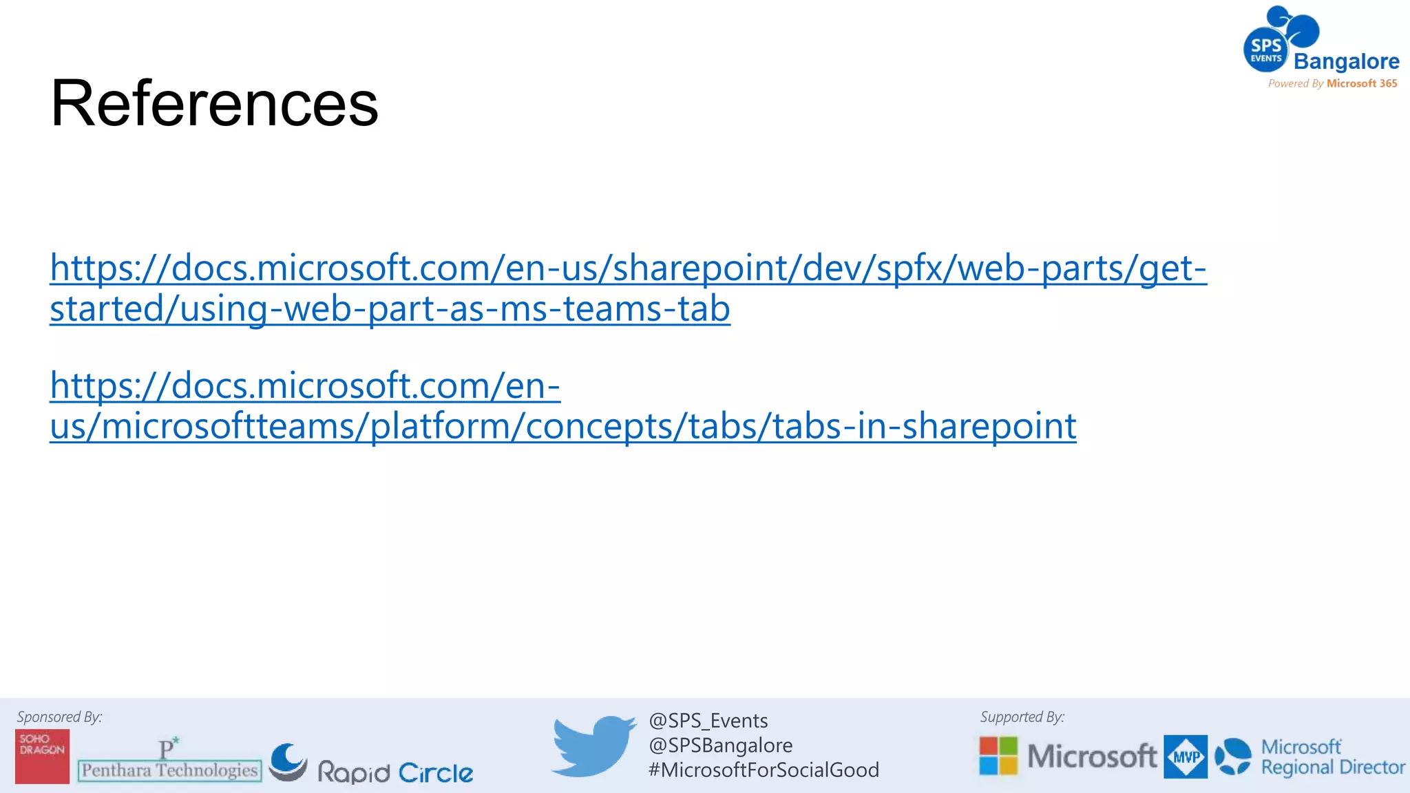 Building solutions with SPFx that work across SharePoint and Teams | PPTX