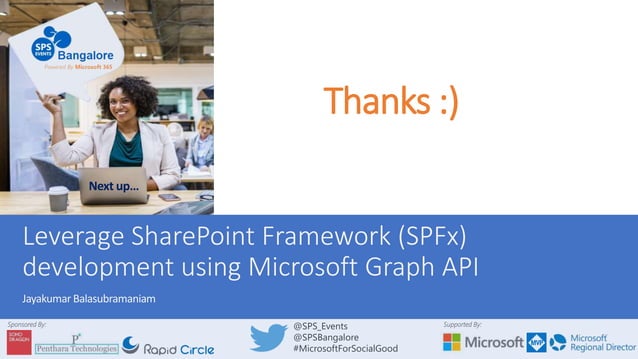 Grow your SharePoint development platform with SPFx | PPTX