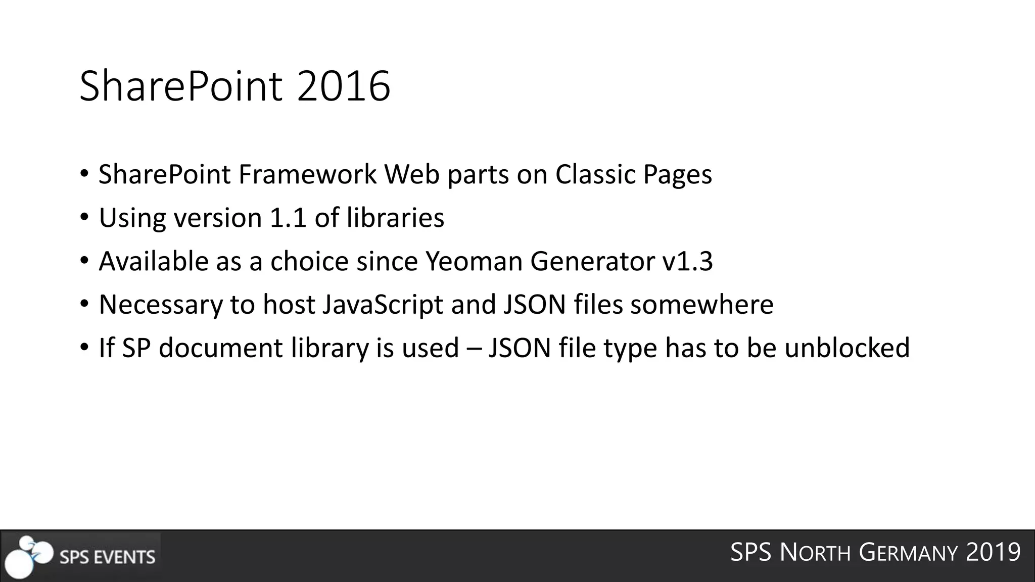 Developing with SharePoint Framework (SPFx) on-premises | PDF
