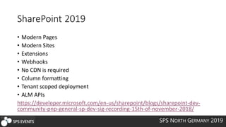 Developing with SharePoint Framework (SPFx) on-premises | PPT