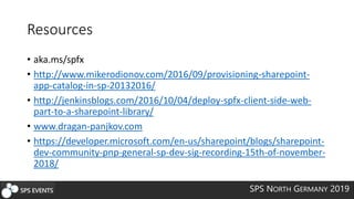 Developing with SharePoint Framework (SPFx) on-premises | PPT