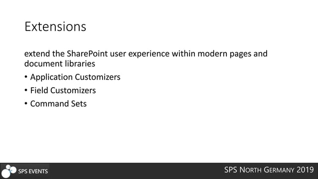 Developing with SharePoint Framework (SPFx) on-premises | PPT
