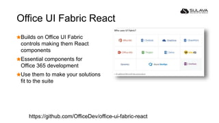 SPS Bremen 2020 The happy developer - SharePoint Framework - React ...