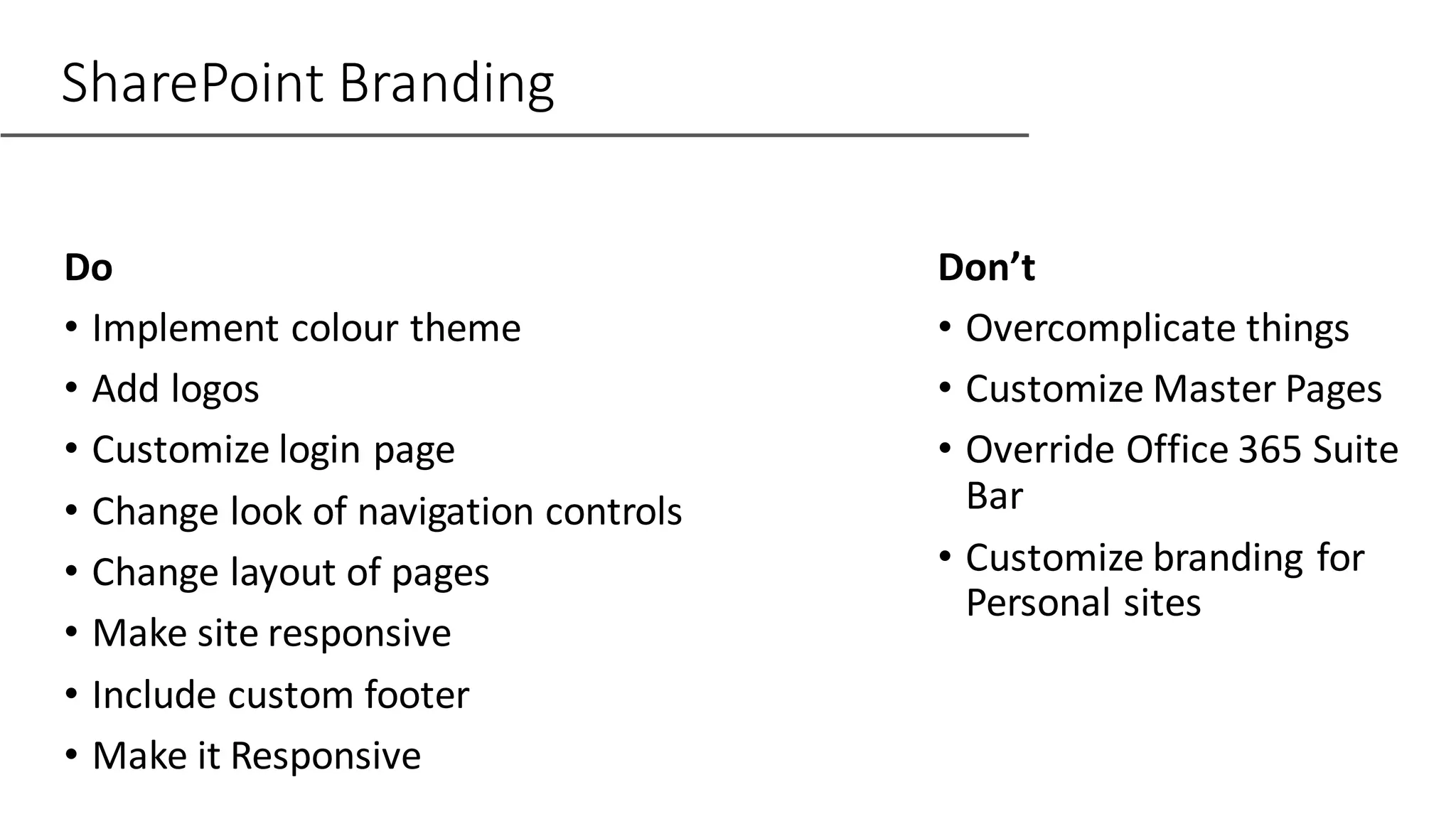 Practical Tips For Migrating Sharepoint Customizations To Office 365 Ppt