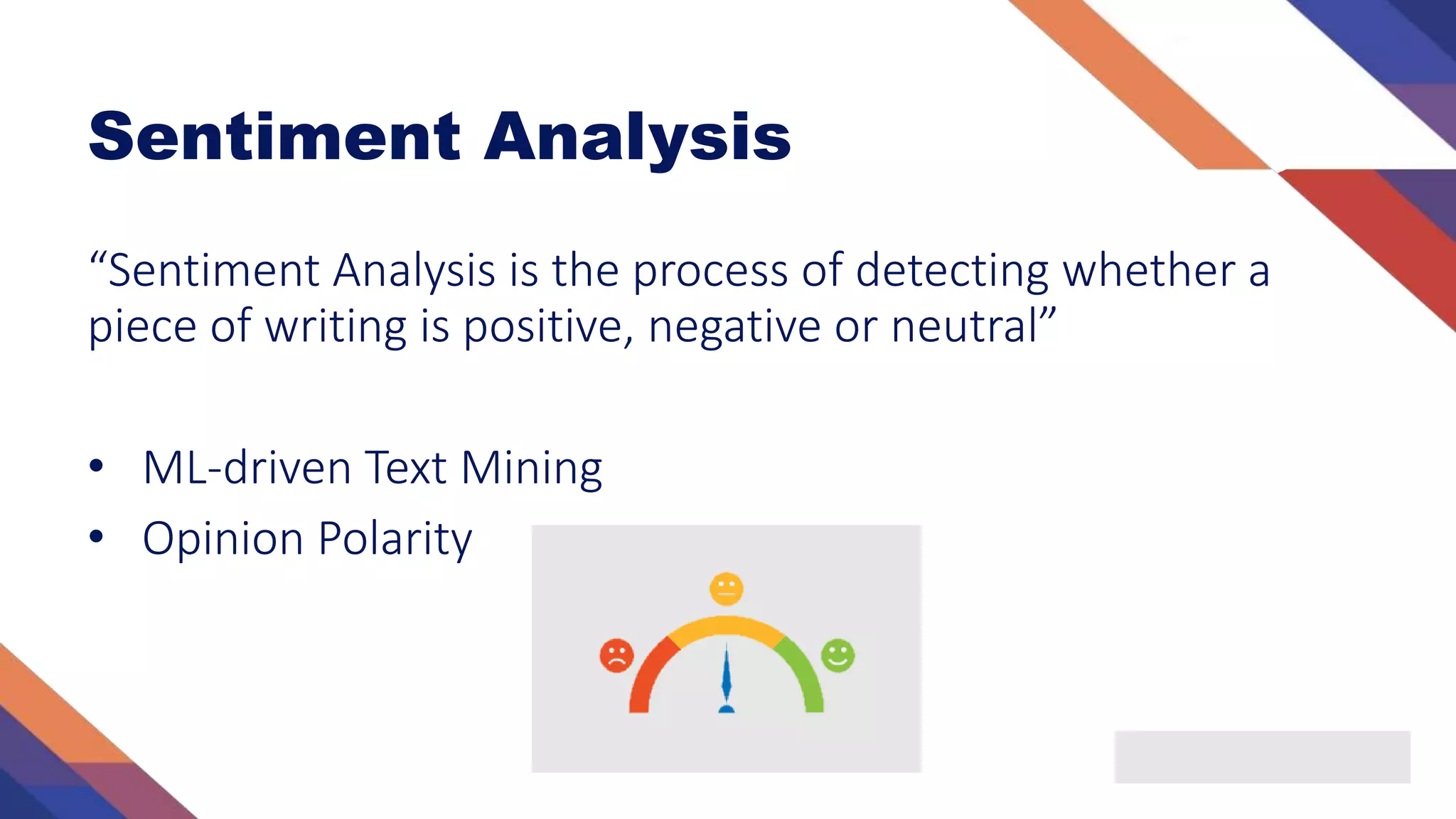Sentiment Analysis with Azure Machine Learning | PPTX