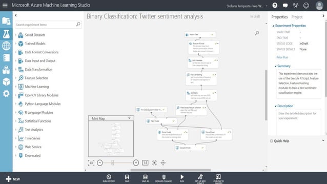 Sentiment Analysis with Azure Machine Learning | PPTX