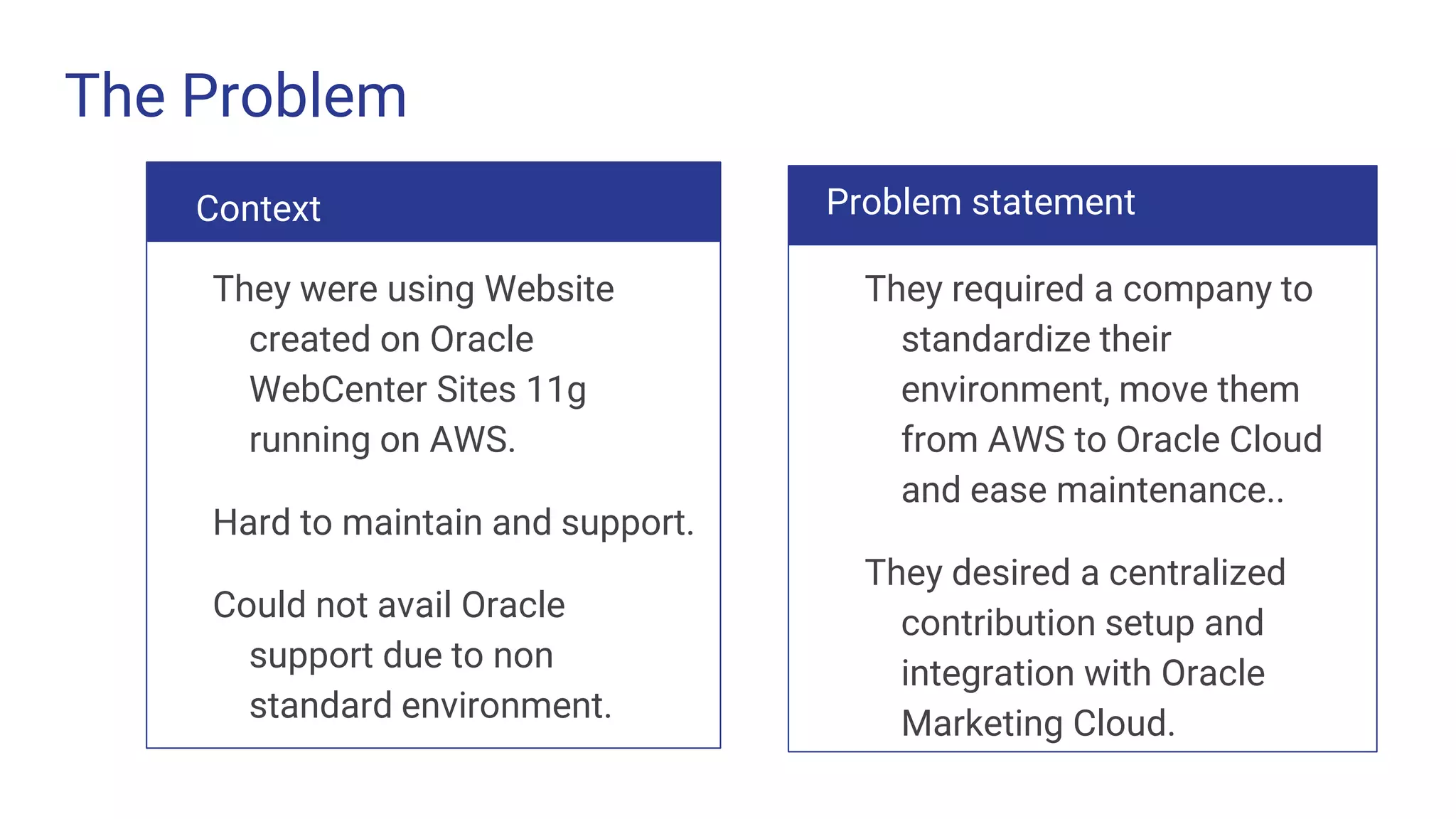Migration to oracle cloud | PPTX