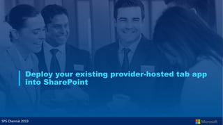 Bring together SPFx Solutions in SharePoint and MS Teams | PPT