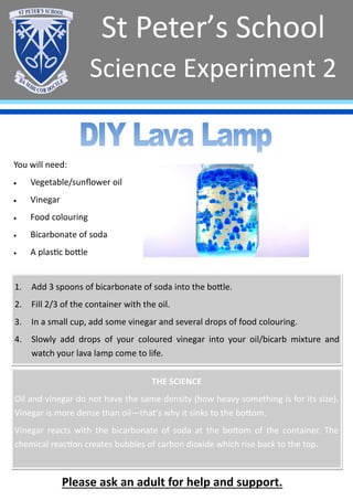 SP Science experiment pack | PDF