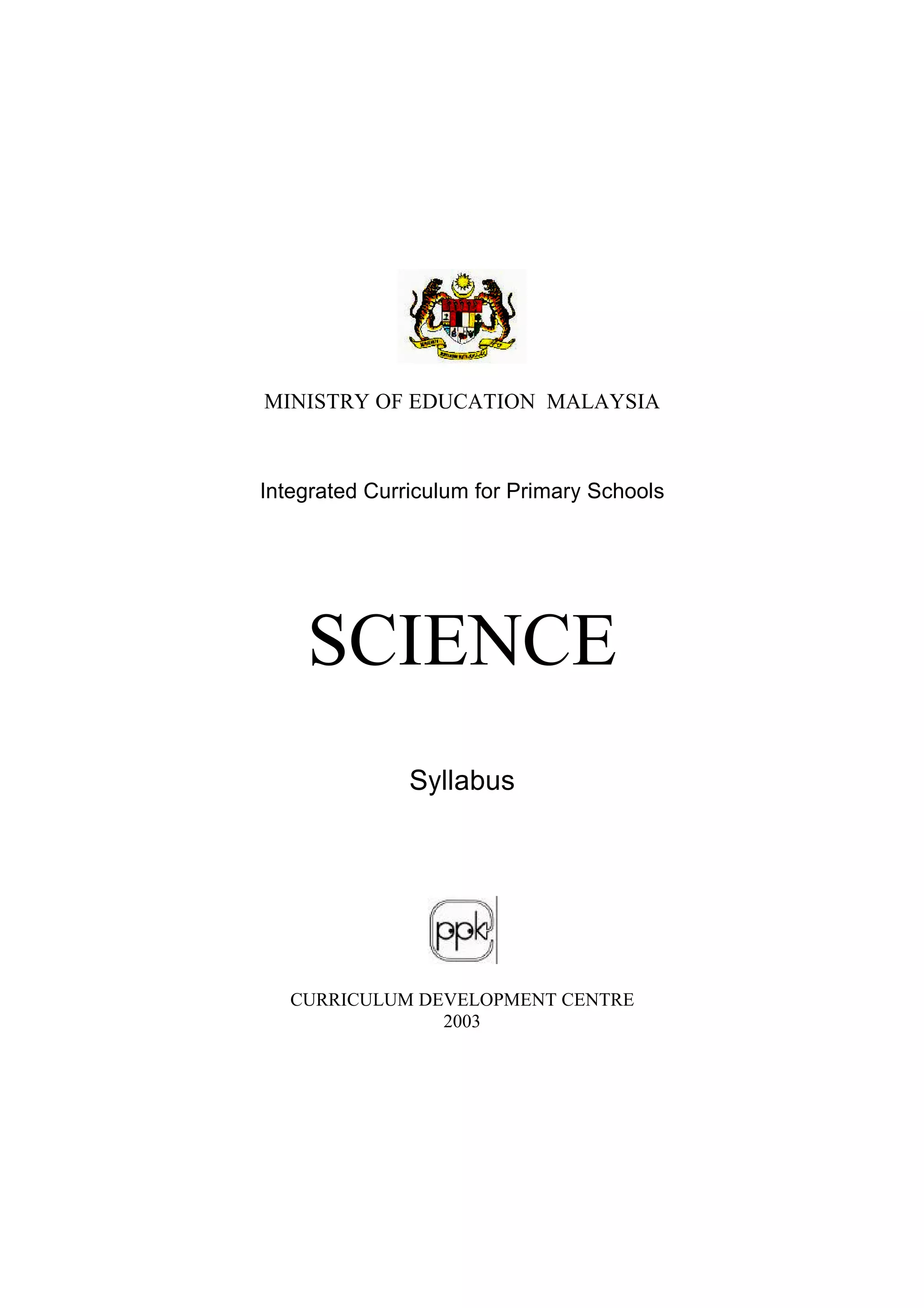 Sp science primary_school | PDF