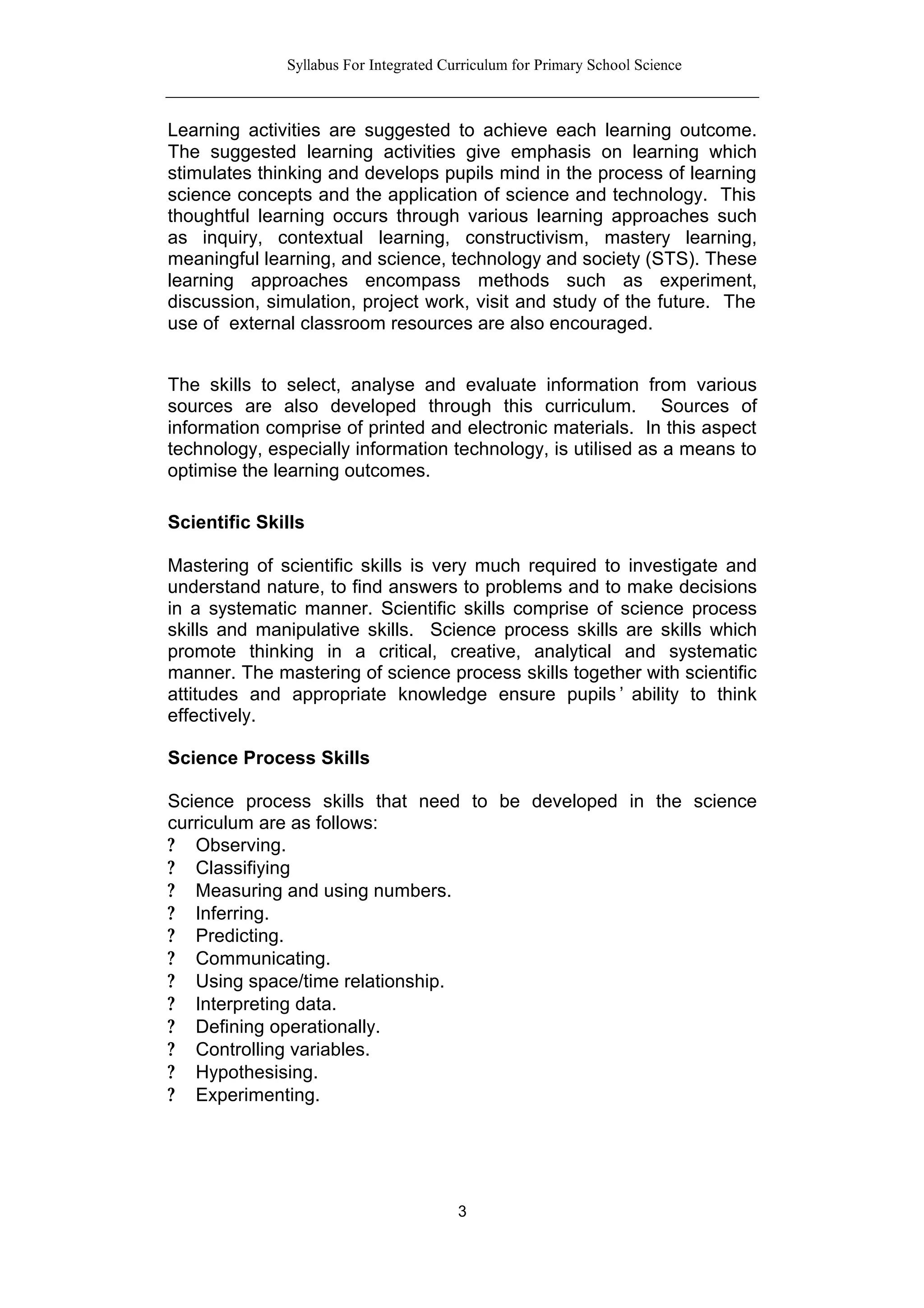 Sp science primary_school | PDF