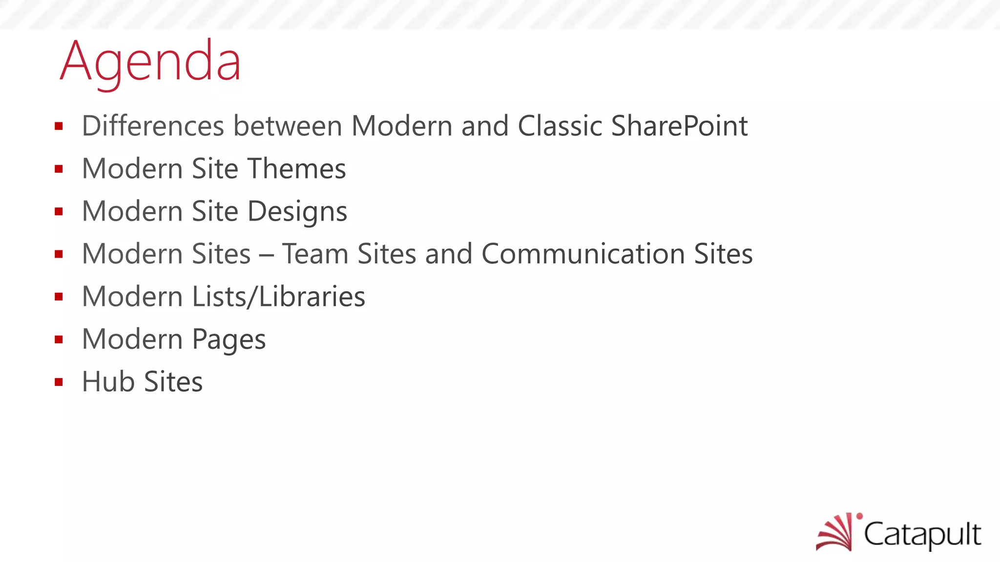 Modern SharePoint Capabilities | PPTX