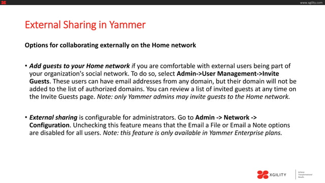 Sharing Nicely with Others - External Sharing in SharePoint Online | PPTX