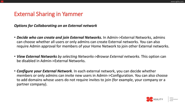 Sharing Nicely with Others - External Sharing in SharePoint Online | PPTX
