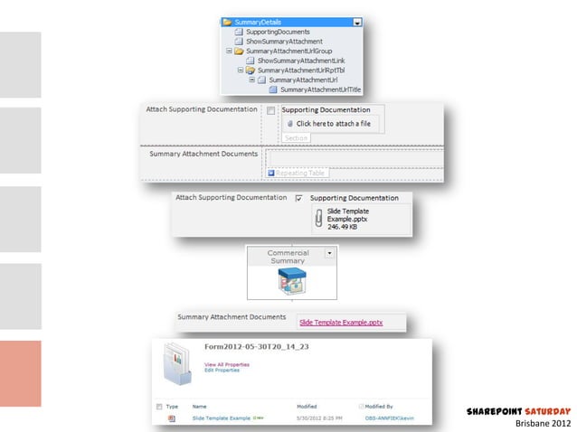 SPSBNE - Advanced InfoPath and Nintex Workflow Techniques | PPT
