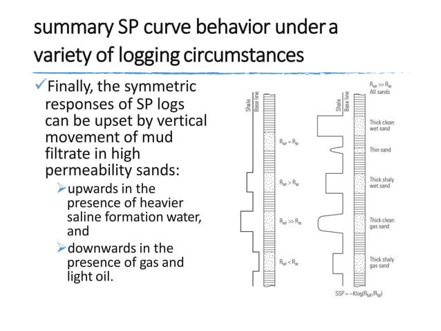 Sp log - Well logging | PDF | Geology | Science