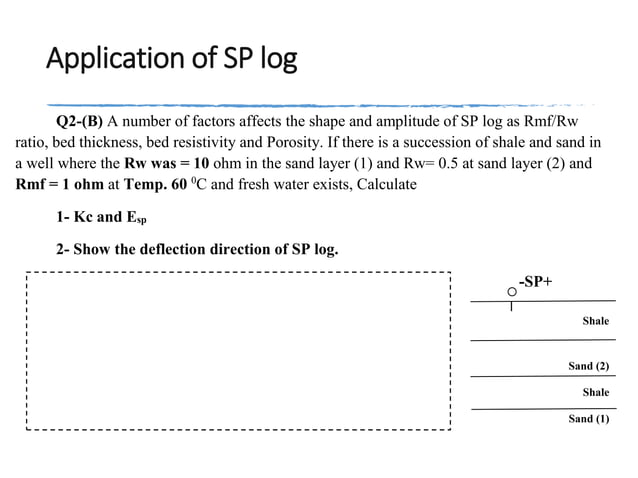 Sp log - Well logging | PDF | Geology | Science
