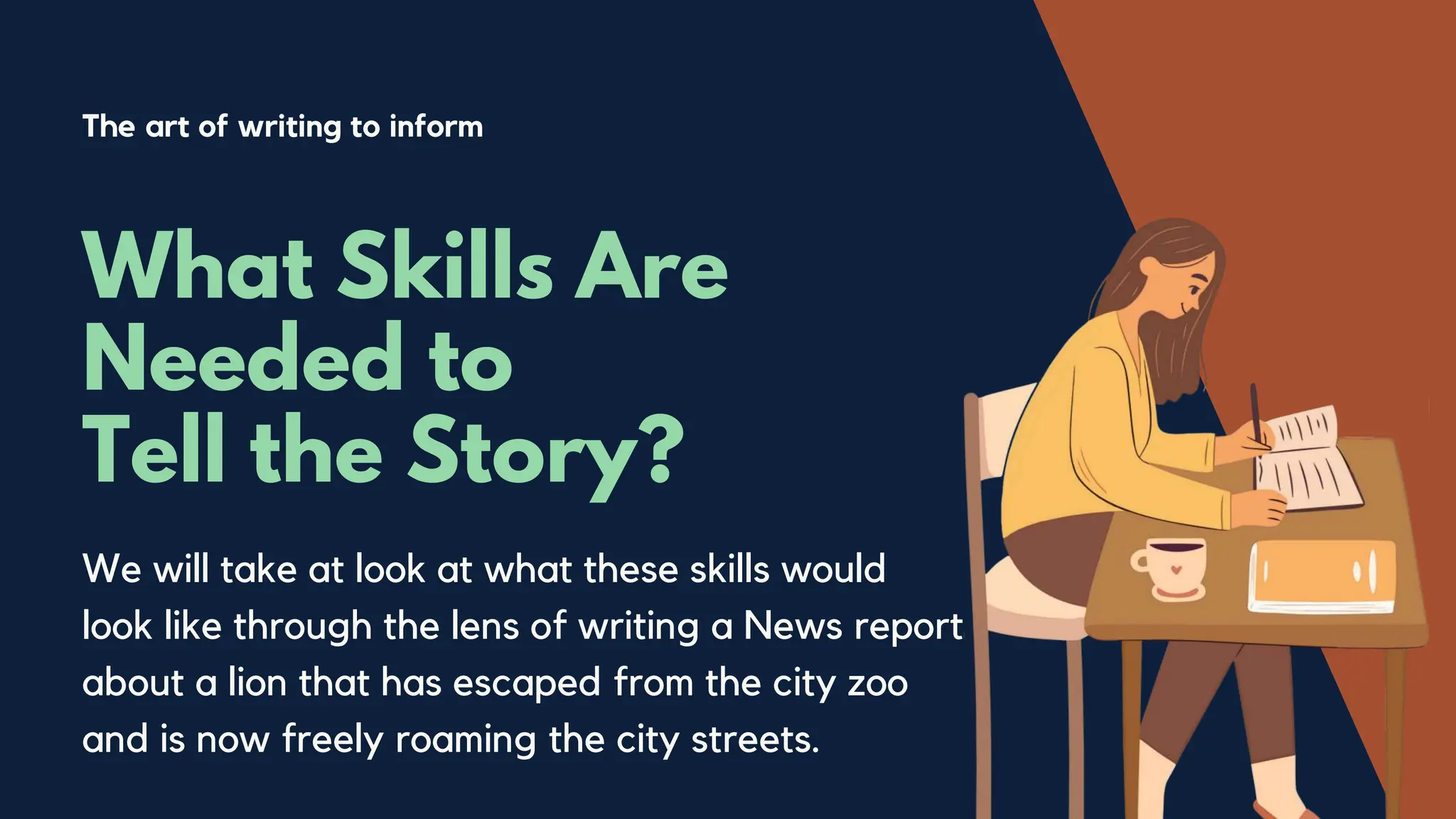 Learning Newspaper Report writing Skills in the Elementary Level | PPT
