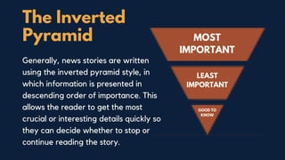 Learning Newspaper Report writing Skills in the Elementary Level | PPT