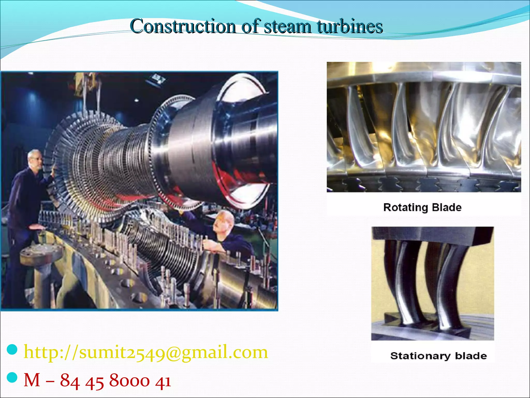 [PPT] on Steam Turbine | PPT