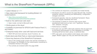 Real World SharePoint Framework and Azure Services | PPT