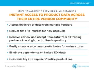 Improving Item Management