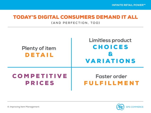 Improving Item Management