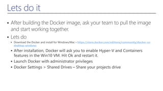SPFx Team based Development using Docker | PPTX