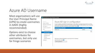 SPS Lisbon 2018 - Azure AD Connect Technical Deep Dive | PPT