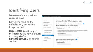 SPS Lisbon 2018 - Azure AD Connect Technical Deep Dive | PPT