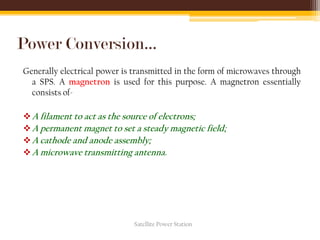 Satellite Power Station | PPTX