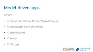 Model-Driven Apps with PowerApps | PPTX