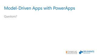 Model-Driven Apps with PowerApps | PPTX