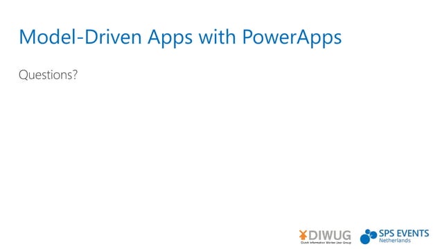Model-Driven Apps with PowerApps | PPTX