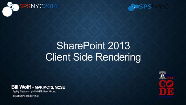 SharePoint 2013 Client Side Rendering | PPTX | Web Design and HTML ...