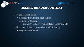 SharePoint 2013 Client Side Rendering | PPTX | Web Design and HTML ...
